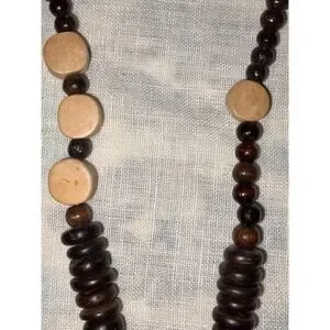 Unbranded | Jewelry | Chunky Wood Hand Painted Fish And Shell Bead ...